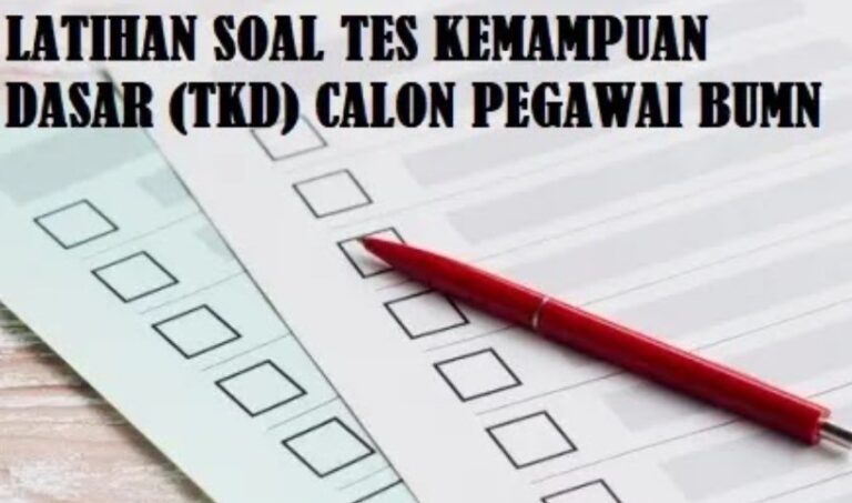 Contoh Soal Tes TKD Core Values BUMN 2022 Tahap Lanjut Setelah Lolos ... Contoh Soal Tes TKD Core Values BUMN 2022 Tahap Lanjut Setelah Lolos ...
