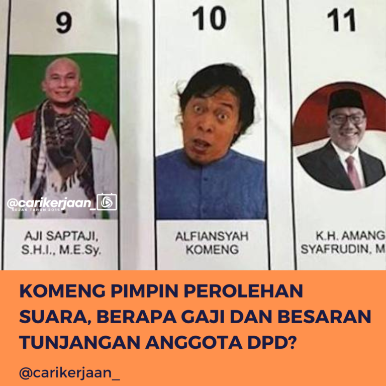 Komeng Pimpin Perolehan Suara, Berapa Gaji dan Besaran Tunjangan ... Komeng Pimpin Perolehan Suara, Berapa Gaji dan Besaran Tunjangan ...